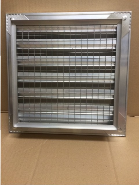 Aluminium External Weather Louvres | Kenworth H&V